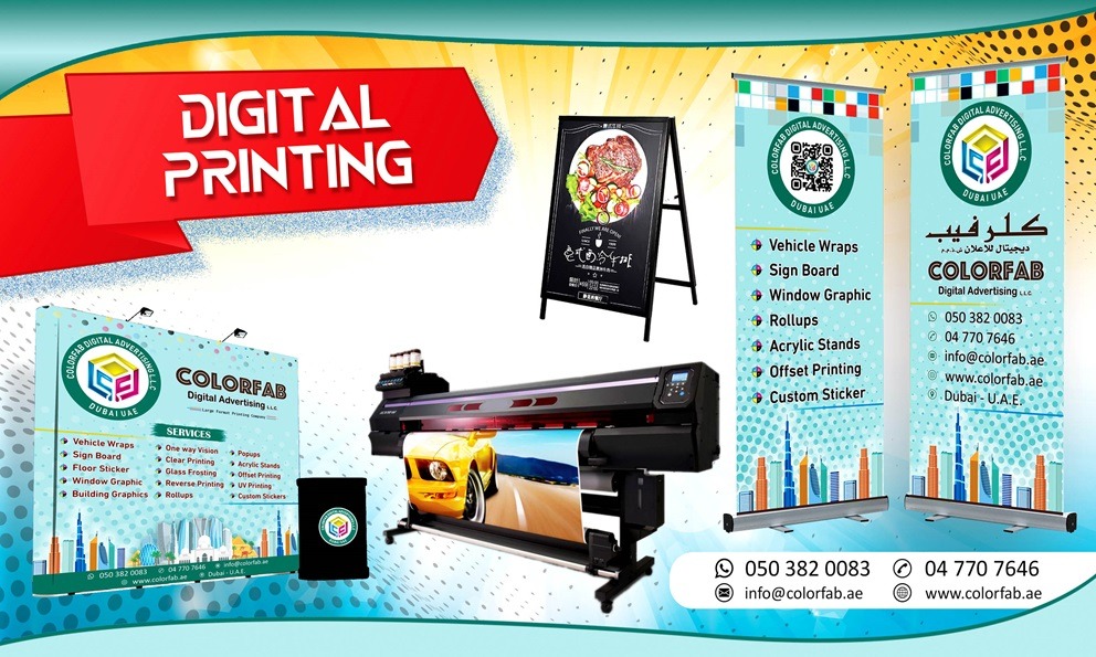 Sticker Printing, Wall Branding, Decal, Graphics, Dubai, UAE
